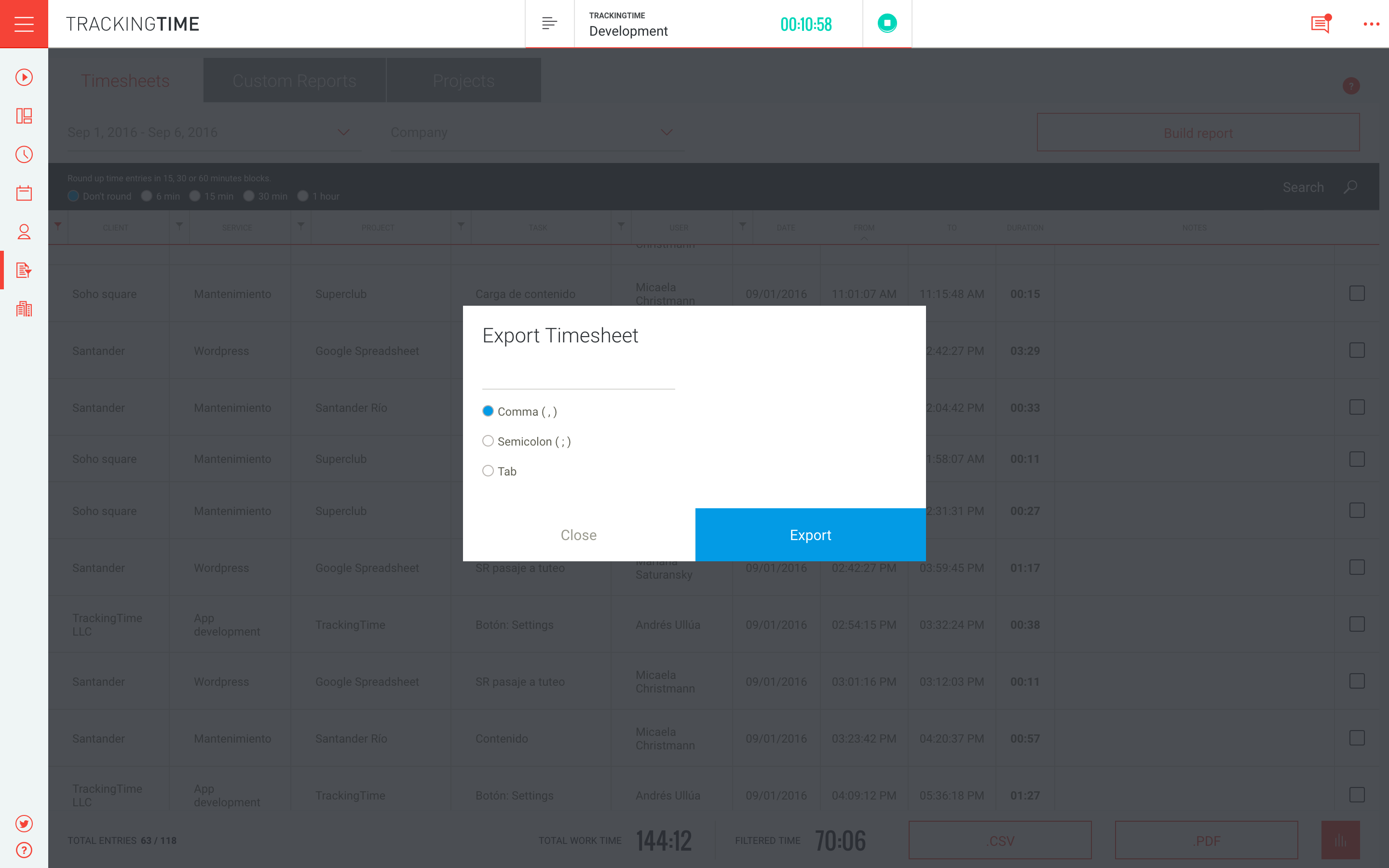Media kit - TrackingTime
