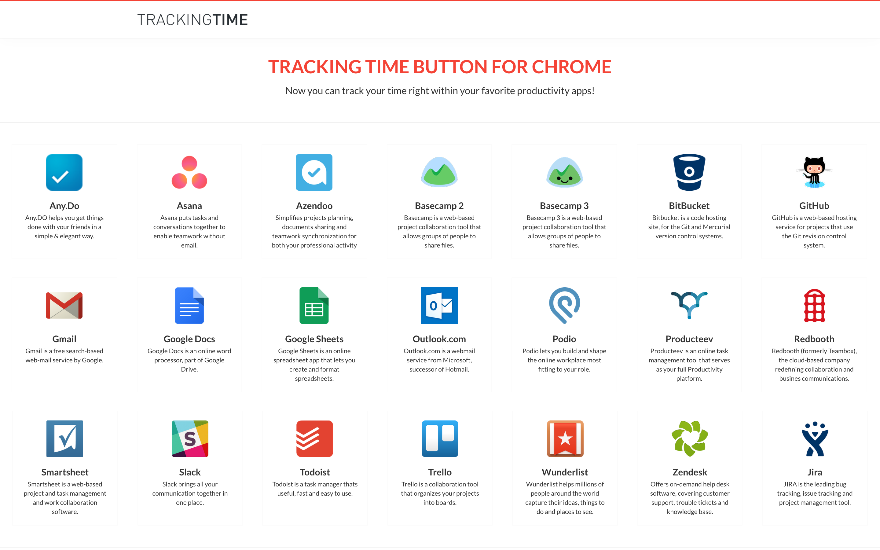 Media kit - TrackingTime