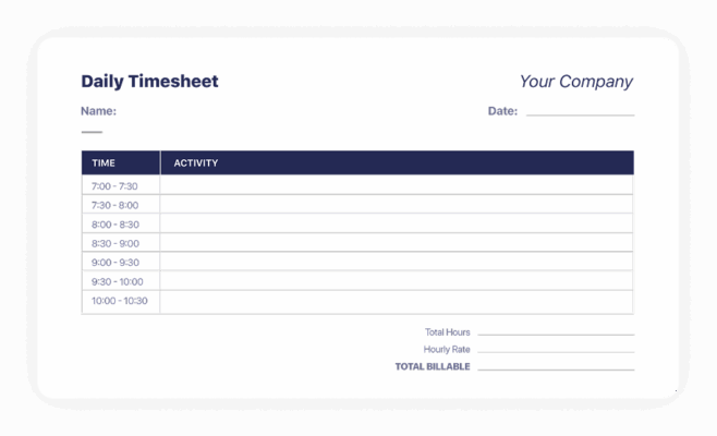 Free Timesheet Templates 2026: Excel, Google Sheets & PDF