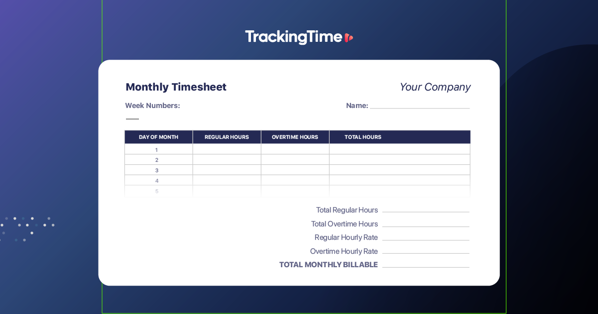 Best Timesheet Printable Mitchell Blog